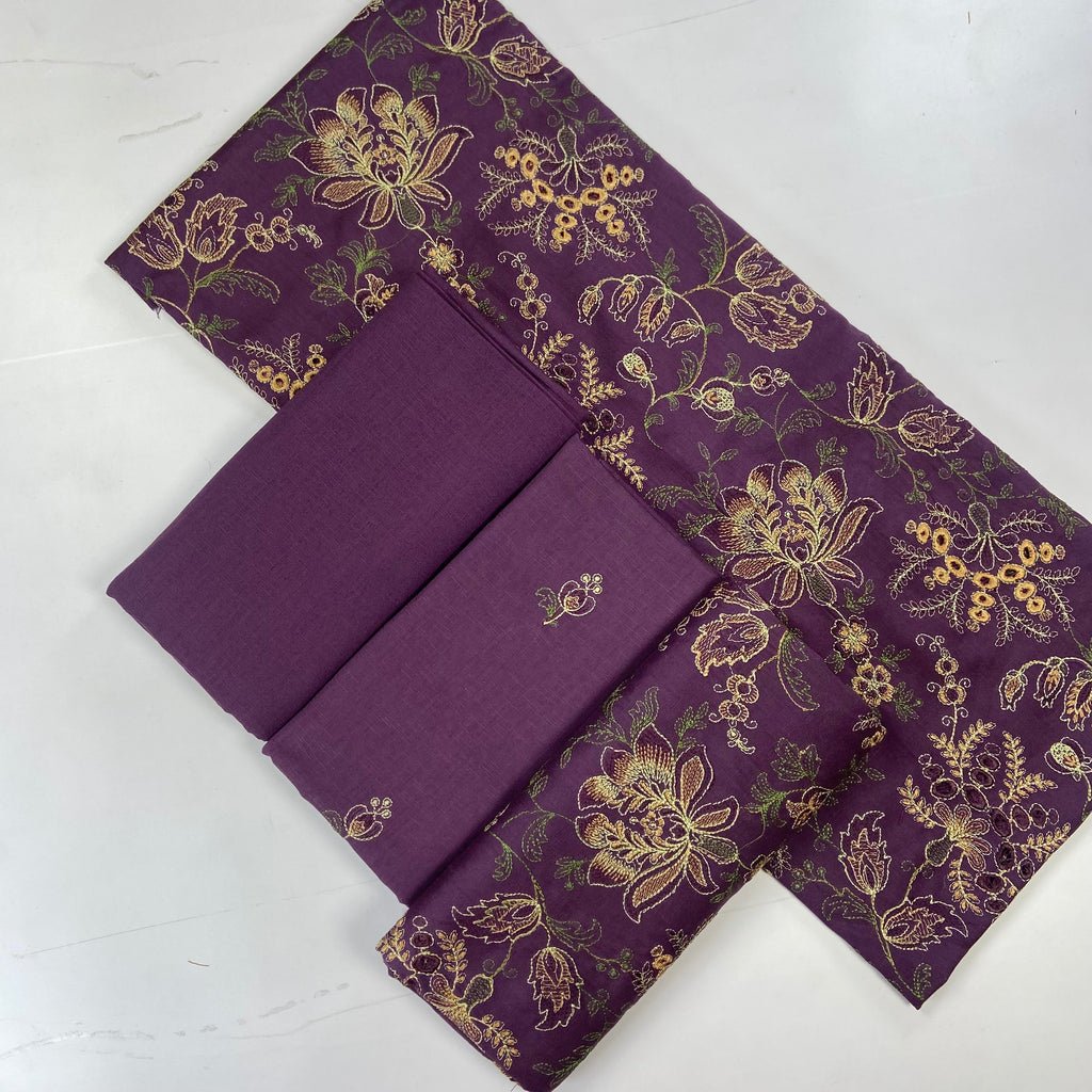 Bareeze Embroidered Karandi-3PC – dawooddesigners