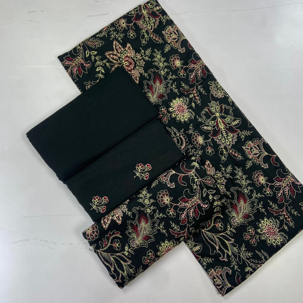 Bareeze Embroidered Karandi-3PC – dawooddesigners