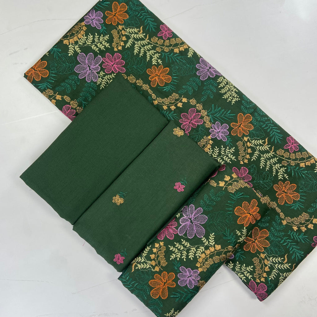 Bareeze Embroidered Karandi-3PC – dawooddesigners